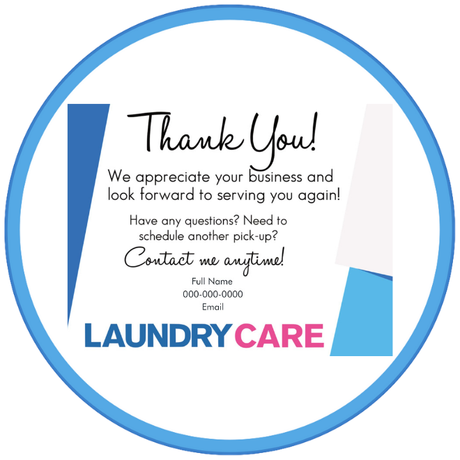 LC Thank You Cards (100) – Laundry Care Marketplace
